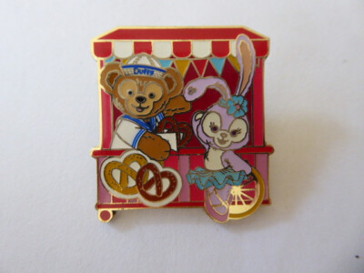 Disney Trading Pins 127646 HKDL - Duffy and StellaLou - Red Cart - 2018 ...