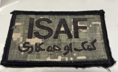 Emerson Gear Embroidery Patch ISAF (AT-FG) EM5521-A-TAC-FG | eBay