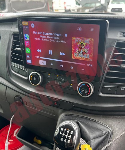4+64GB Head Unit For Ford Transit MK-9 Custom 18-22 Android 14 CarPlay ...