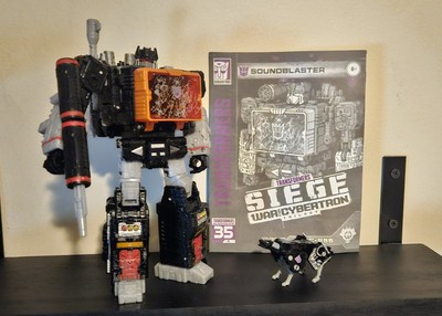 Transformers Siege Soundblaster And Ravage - COMPLETE | eBay