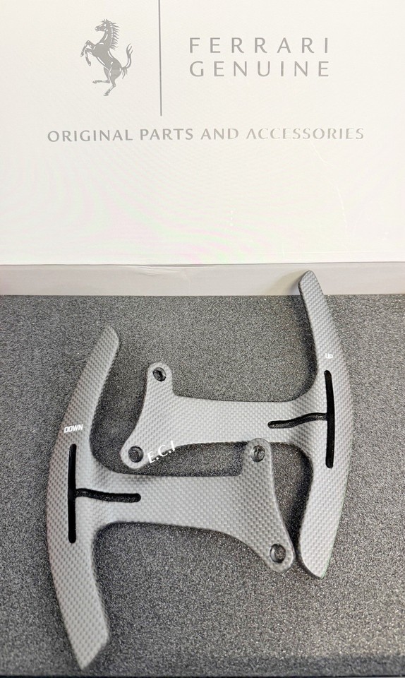 OEM Ferrari 488 F8 GTB Pista Spider Carbon Fiber F1 Longer Paddle ...