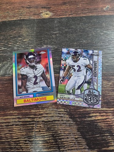 Baltimore Ravens Lot Of 100+ Cards - Rookies, Color, Inserts, Vets ...