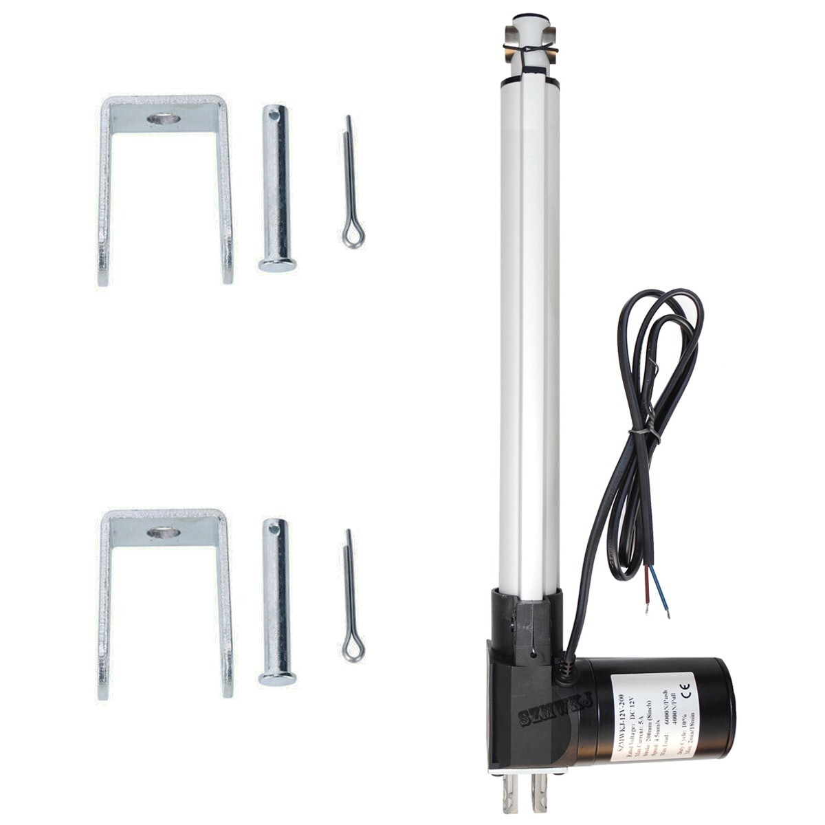 DC12V 6000N 18" Linear Actuator &Controller for Dual Axis Solar ...