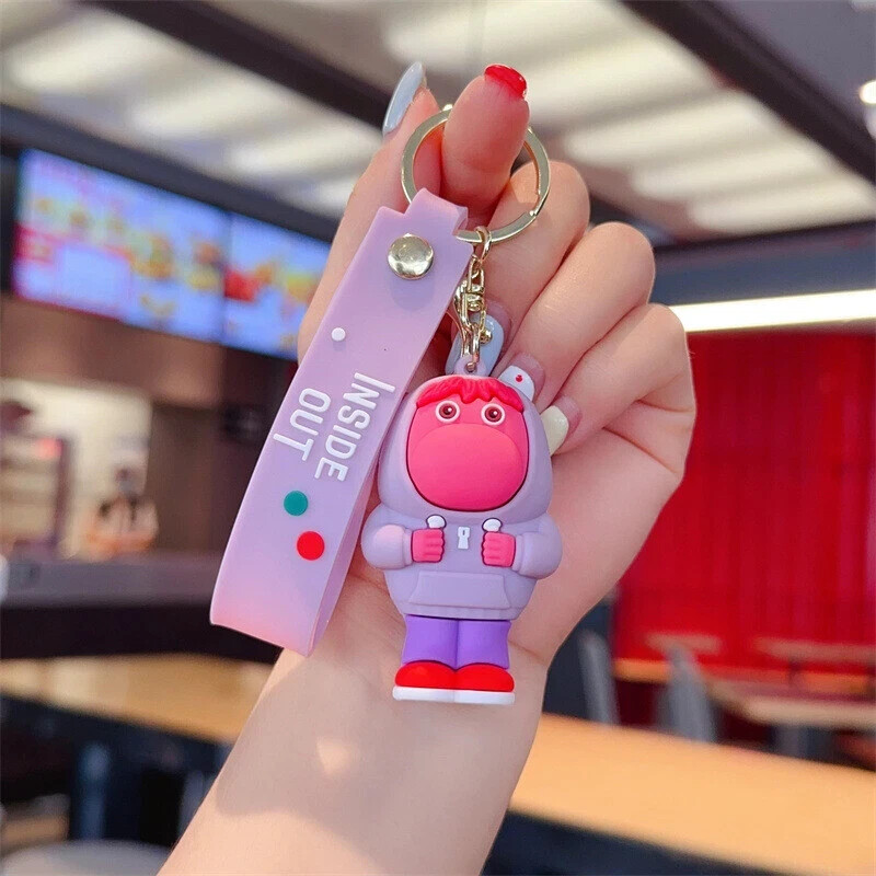 9 Styles Cute Disney Inside Out Charm Pendant Keychains Figure | eBay