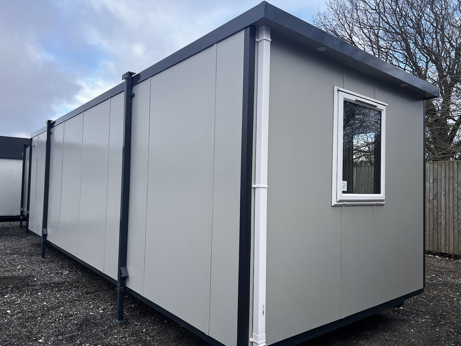 Brand new 28ft site welfare office cabin canteen staff room building ...