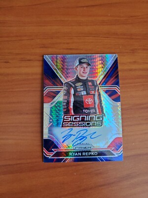 Ryan Repko - 2021 Panini Prizm Racing NASCAR Signing Sessions AUTO ...