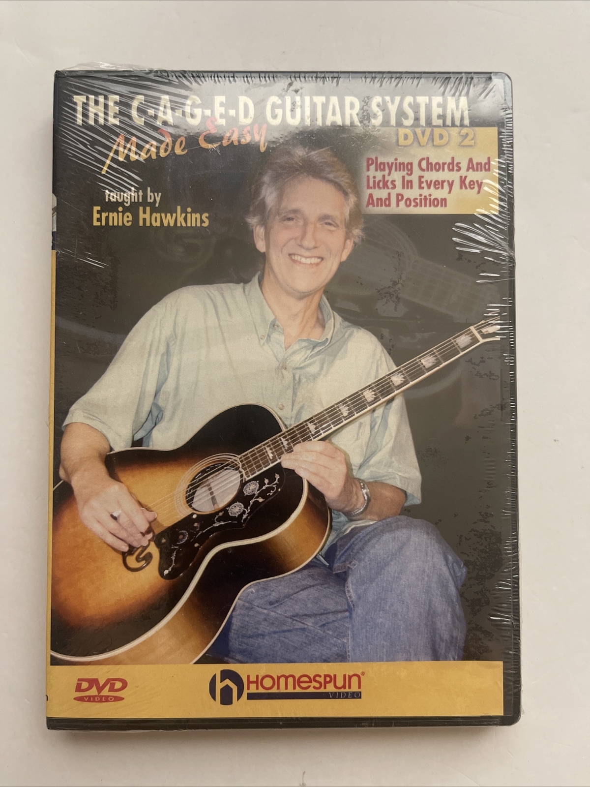 Caged Guitar System Made Easy: Playing Chords (DVD) for sale online | eBay