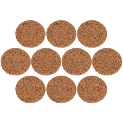 10 Pcs Dove Nest Pad Bird Nesting Mat Brown Pigeon Liners Chicken Coop ...