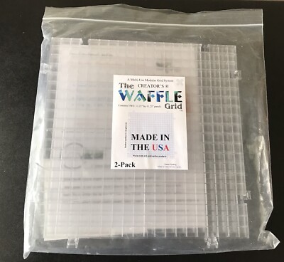 Creators Waffle Grid 2 Pack Seen On HGTV/ DIY Cool Tools Network | eBay