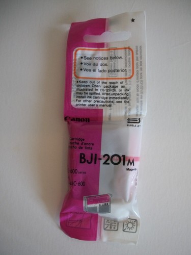 Canon BJI-201M BJC-600 Series Ink Jet Cartridge Magenta | eBay