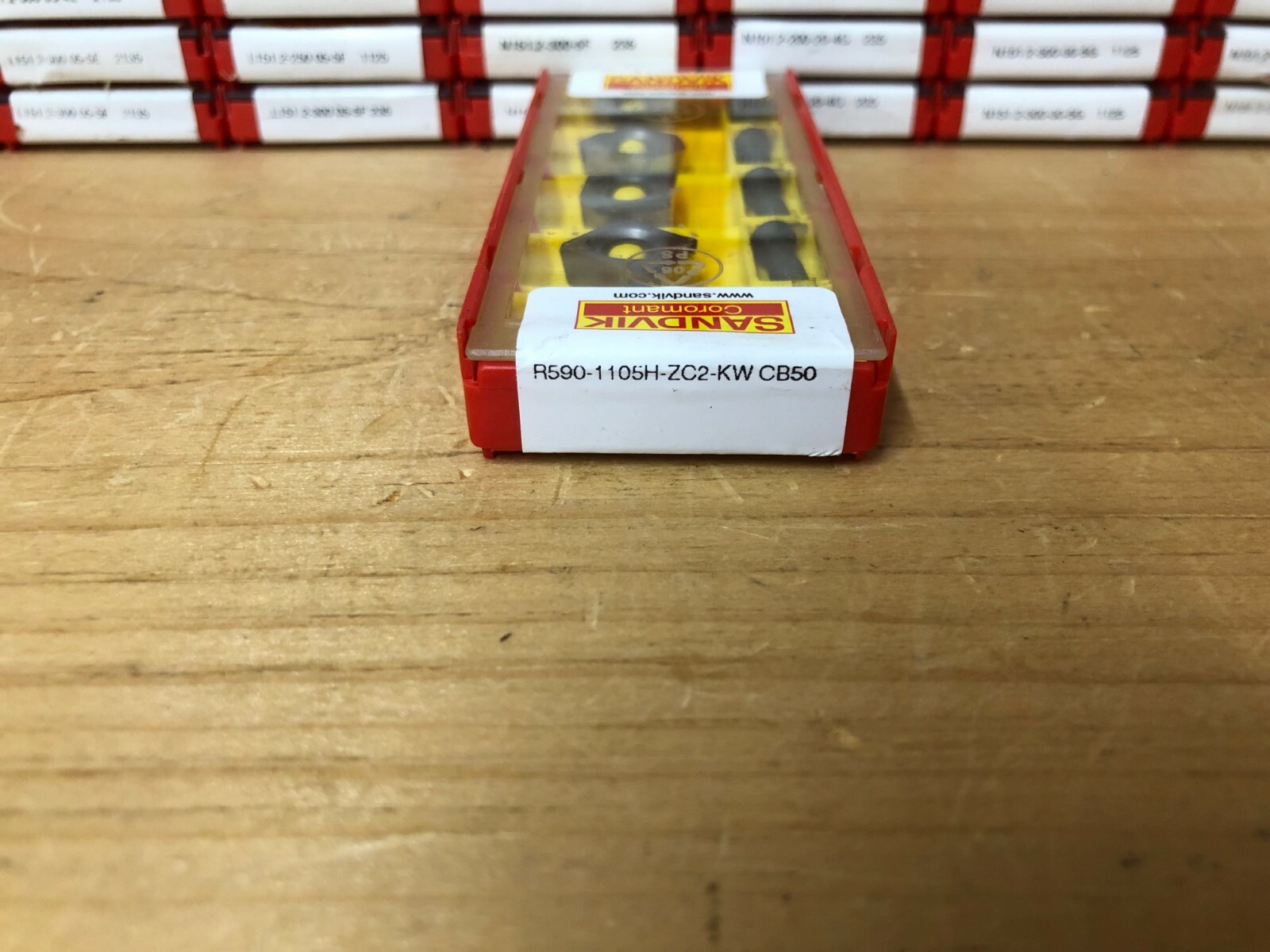 Authentic R590 1105H ZC2 KW CB50 SANDVIK CBN INSERT | eBay