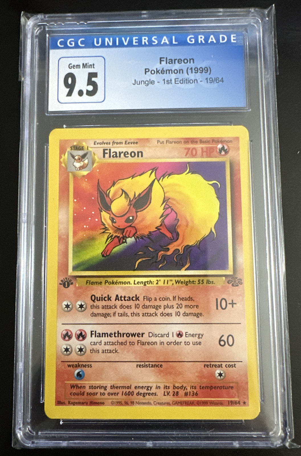 Kenny The Tiger Pokemon Card