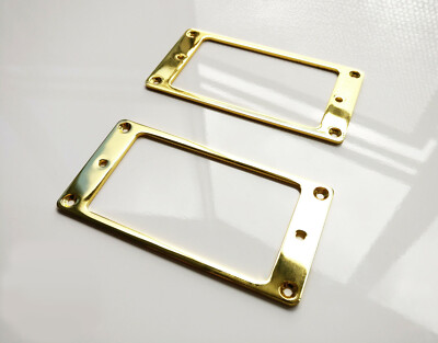 Pickup Surrounds Metal Humbucker Mounting Ring (Gold) New Pair x2 | eBay