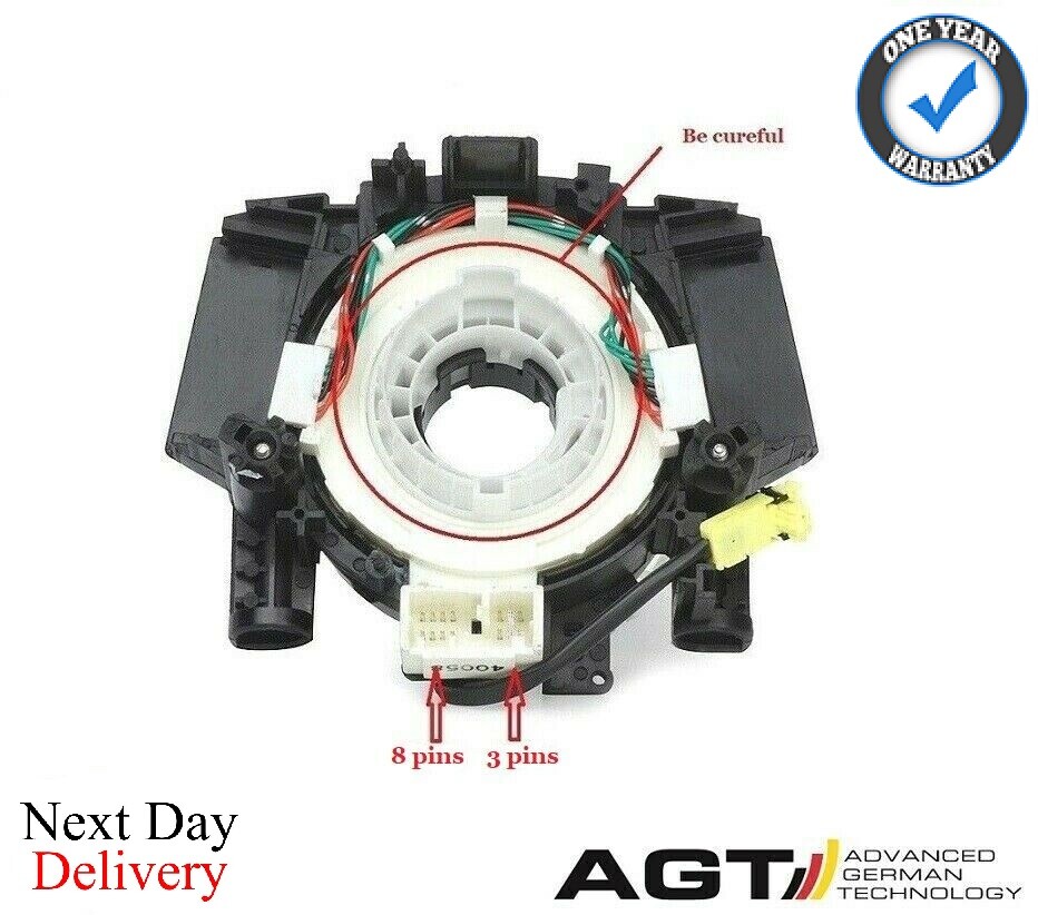 NEW AIR SQUIB SPIRAL CLOCK SPRING for NISSAN TILDA NOTE MICRA QASHQAI X ...