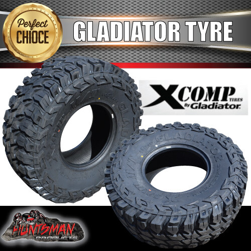 GLADIATOR X-COMP 37x13.5R20 L/T 128Q 4X4 4WD MUD TYRE OFF ROAD 37 13.50 ...
