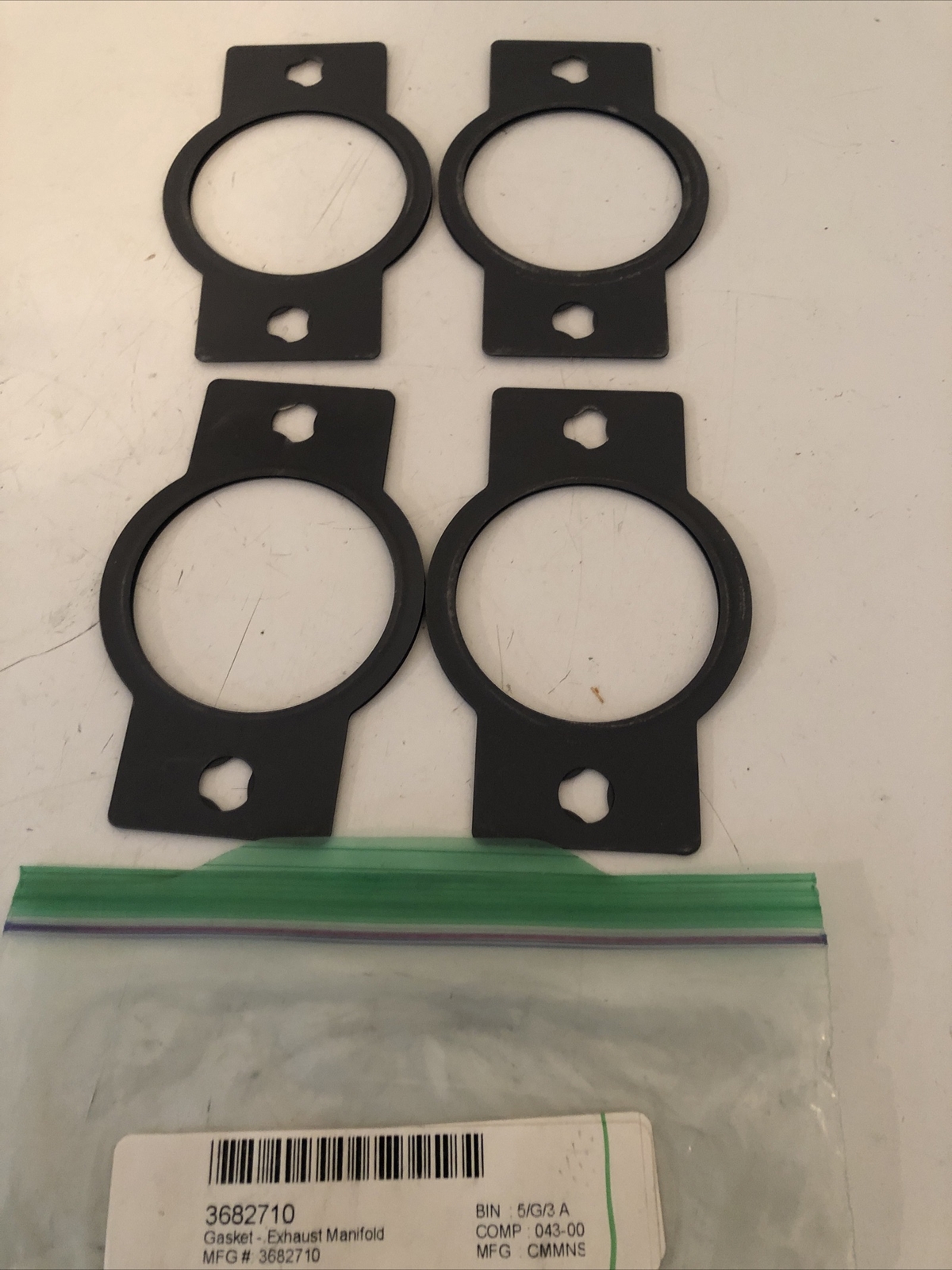 Our shop most popular CUMMINS ISX EXHAUST MANIFOLD GASKET 3682710 SET ...