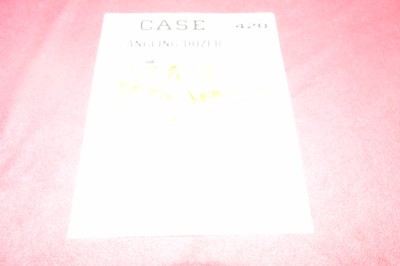 Case Tractor 420 Angling Dozer Dealer's Brochure YABE15 | eBay