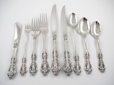 Oneida Heirloom MICHELANGELO Glossy Stainless Flatware Your Choice of ...