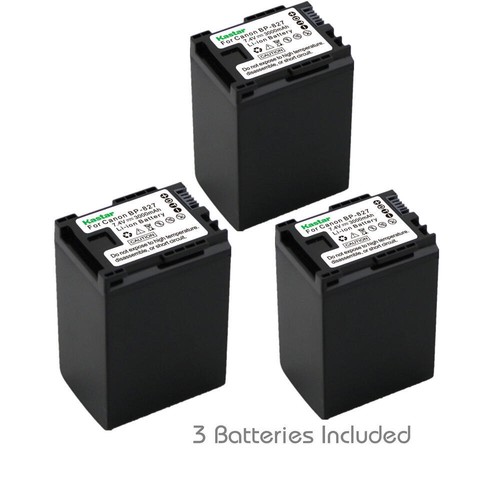 Kastar BP-827 Battery for Canon FS10 FS11 FS100 FS21 FS22 FS200 FS31 ...