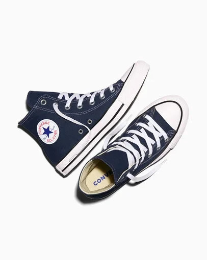 NEW IN BOX Converse All Star High Canvas Shoes Navy M9622 (Choose Size ...