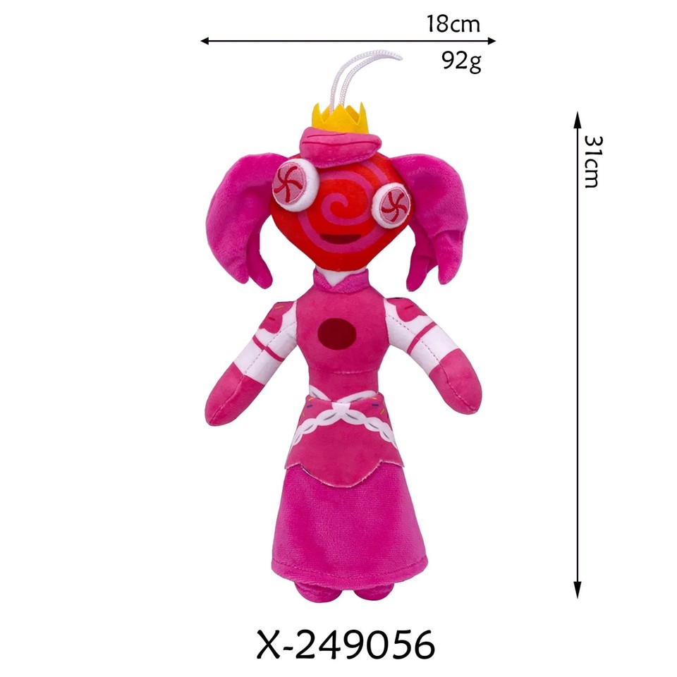 New The Amazing Digital Plush Toys Amazing Circus Clown Rabbit Plush ...