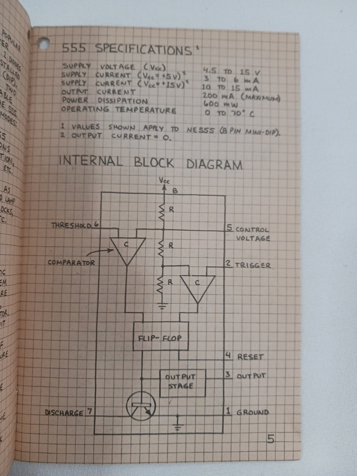 Radio Shack Engineer's Mini-Notebook 555 Timer IC Circuits Forrest Mims ...