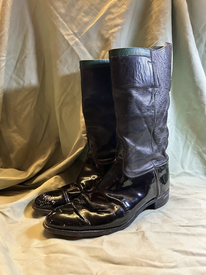 British Army Officers Mess Wellington Boots Mess Wellies Boxed For ...