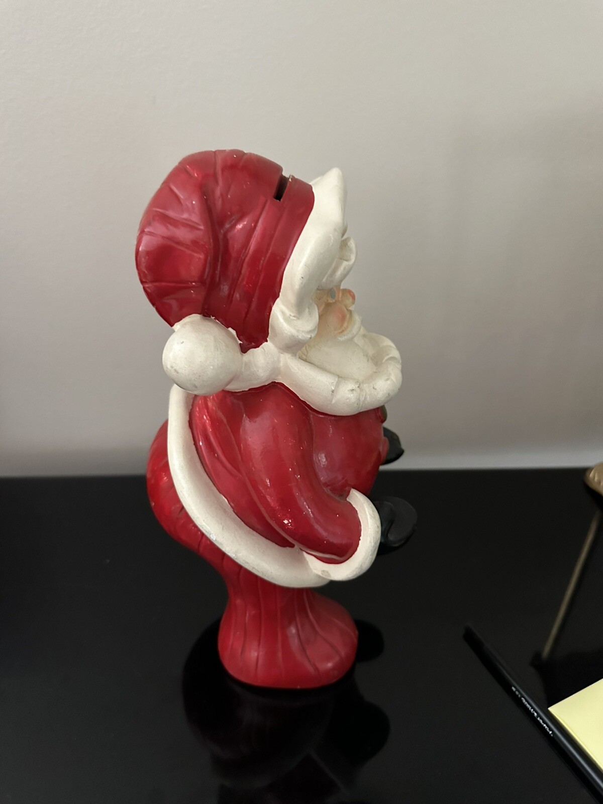 Vintage Chalkware Santa Coin Bank | eBay
