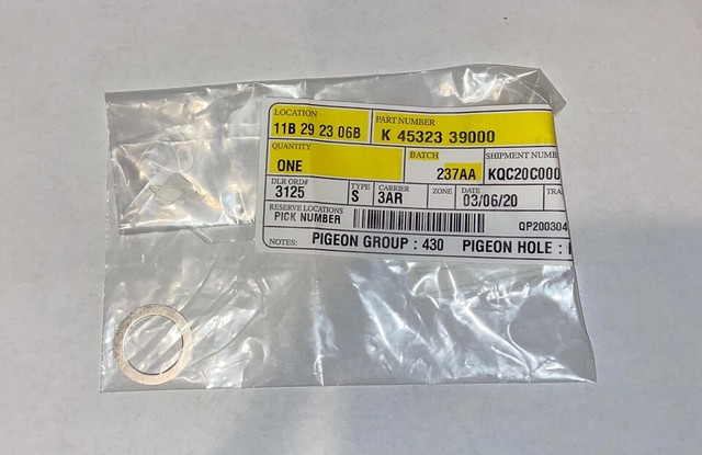 Kia OEM 10-13 Soul Transaxle Parts-transmission Pan Gasket 4532339000 ...