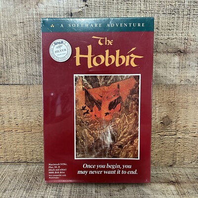 Vintage Apple Macintosh THE HOBBIT A Software Adventure Game RARE NEW SEALED | eBay