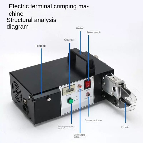 Multi-function Electric Terminal Crimping Machine Crimping Terminal ...