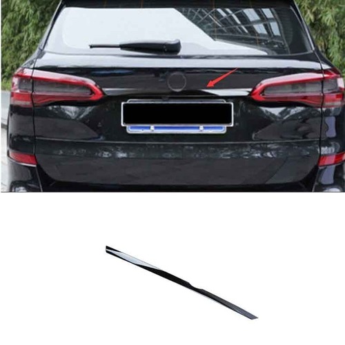 Rear Door Trunk Lid Black Steel Tailgate Strip Trim Fit For BMW X5 G05 ...