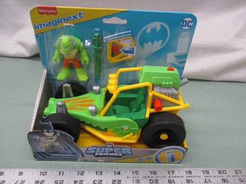 Fisher Price Imaginext DC Super Friends Killer Croc Buggy Crocodile ...
