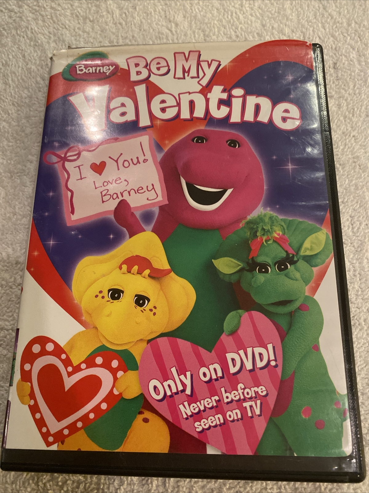 Barney - Be My Valentine - Love, Barney (DVD, 2010, With 3 Valentines ...