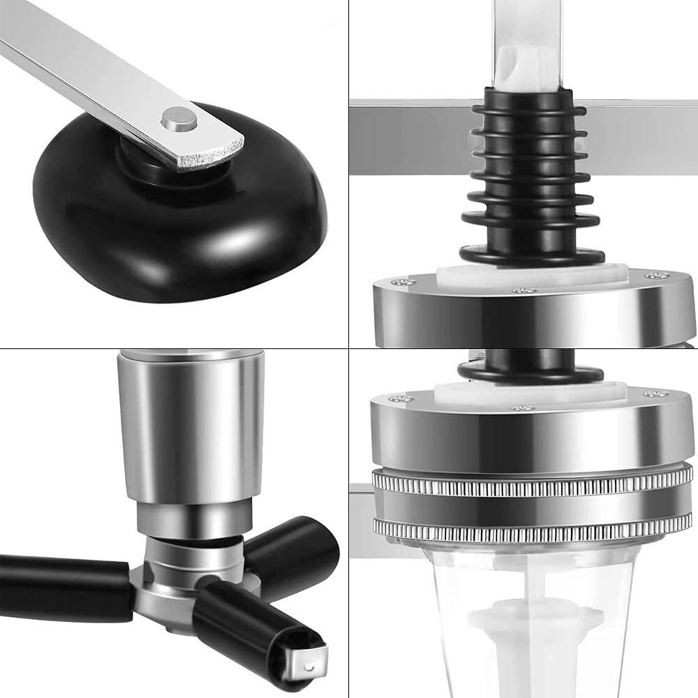 Bottle Stand Wall Mount Pub Bar Optics Set for Dispensing Wine and ...