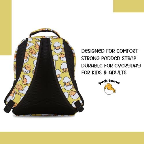 Gudetama Lazy Egg Allover Backpack - Gudetama Lazy Egg Iconic Backpack ...