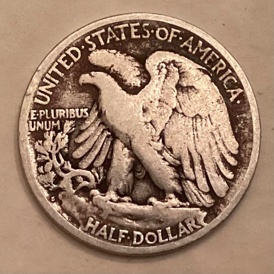 1921 S Walking Liberty Half Dollar cd - | eBay