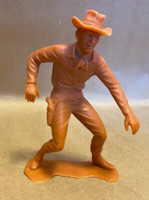 Vintage 1964 Louis Marx Quick Draw Figure 6" Wild West Cowboy | eBay