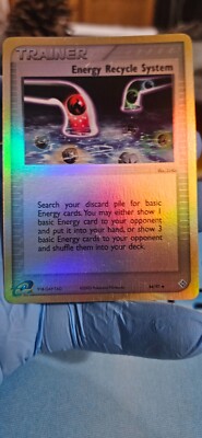 Pokémon TCG Energy Recycle System EX Dragon 84/97 Reverse Holo Uncommon ...