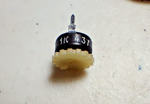 Potentiometers, 1K ohm Single Turn PC Mount Trimmer (1K 437)(NOS)(QTY ...