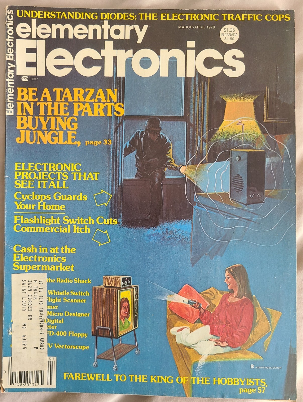 Vintage 1970s Elementary Electronics Magazine March-April 1979 | eBay