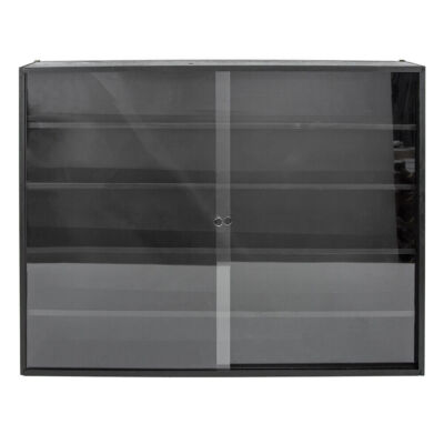 5-Tier Wall Mounted Collection Display Cabinet Minifigure Toy Storage ...