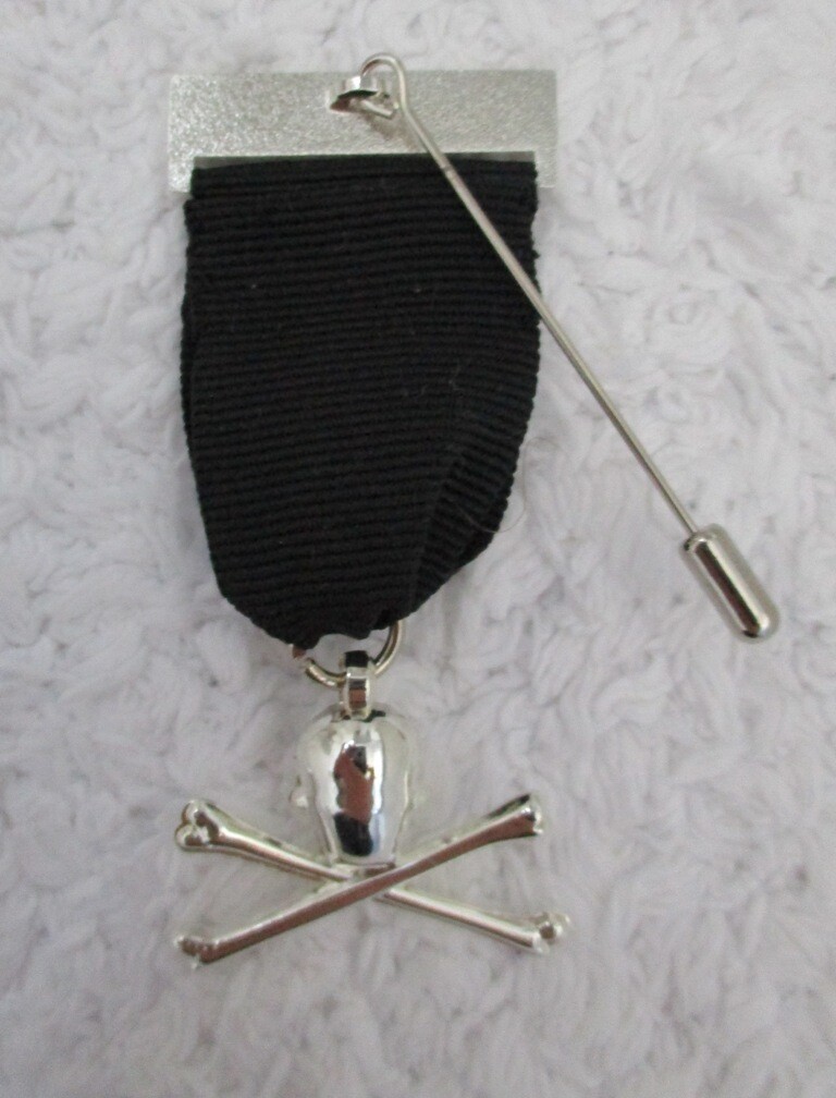 Masonic Order of the Scarlet Cord - 3rd Grade jewel with optional Horn ...