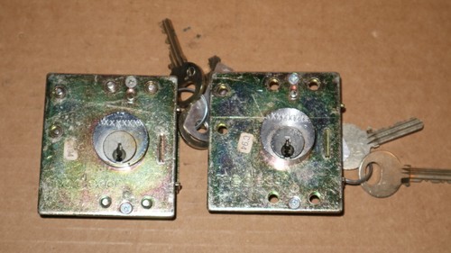 Pair of Vintage Medeco Payphone Pay Phone Lower Lock with keys | eBay