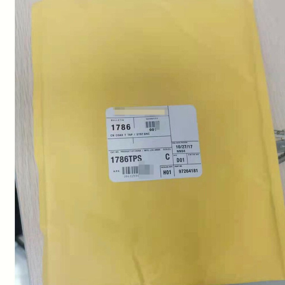 1786-TPS CONTROLNET COAX TAP CONNECTOR CABLE kit NEW IN BOX Spot Goods ...