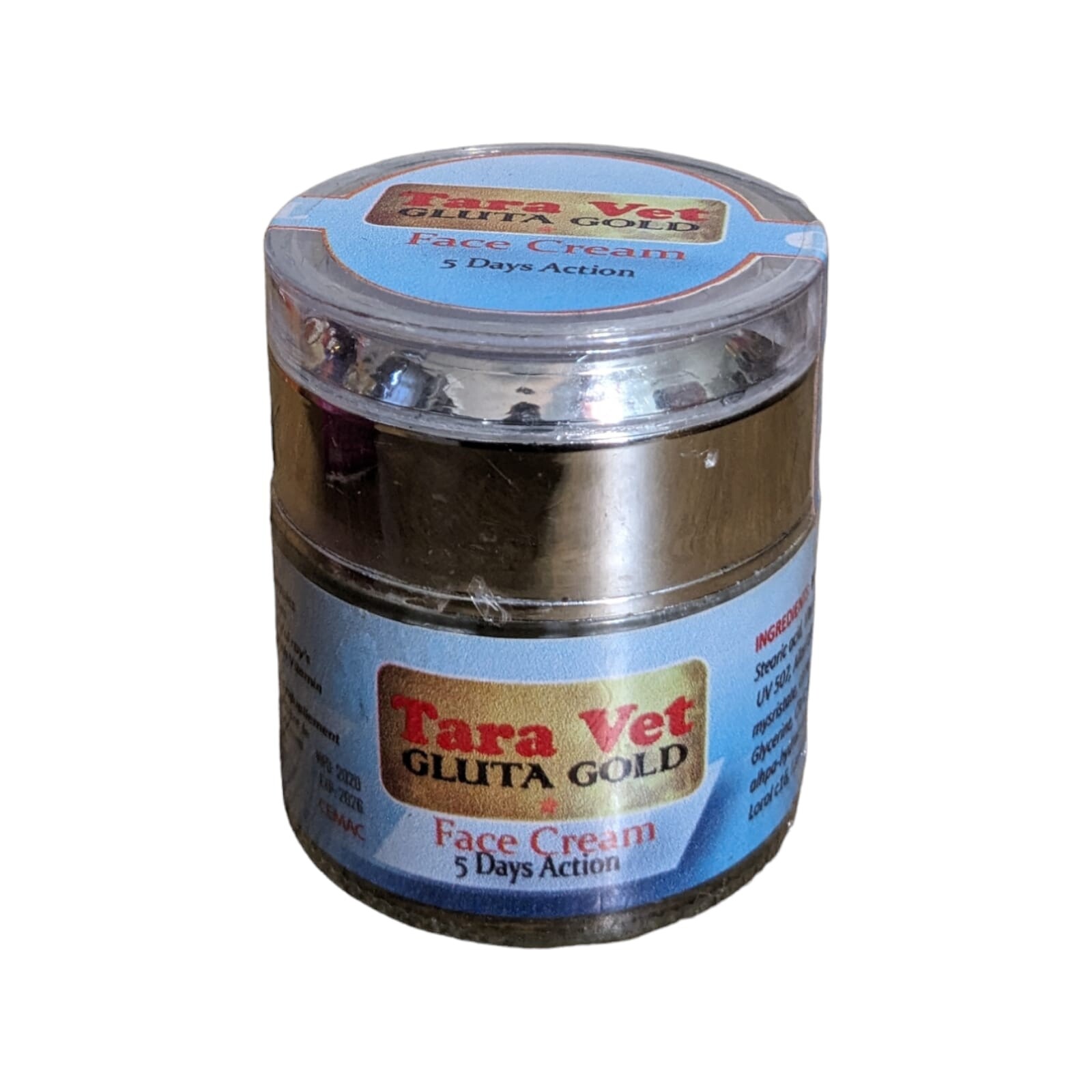 Tara Vet gluta gold face cream 5days action 50ml | eBay