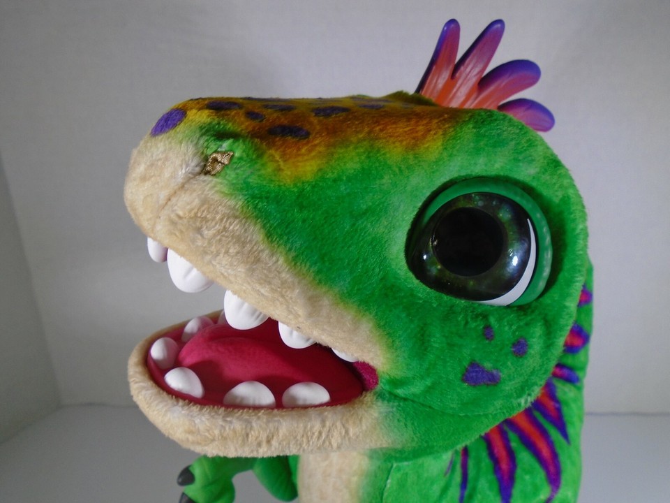 2018 HASBRO FURREAL FRIENDS--INTERACTIVE MUNCHIN' REX DINO TOY (LOOK ...