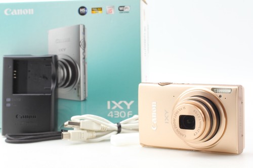 [NEAR MINT in Box] Canon IXY 430F IXUS 245HS Gold 16.1MP 5x Camera From ...