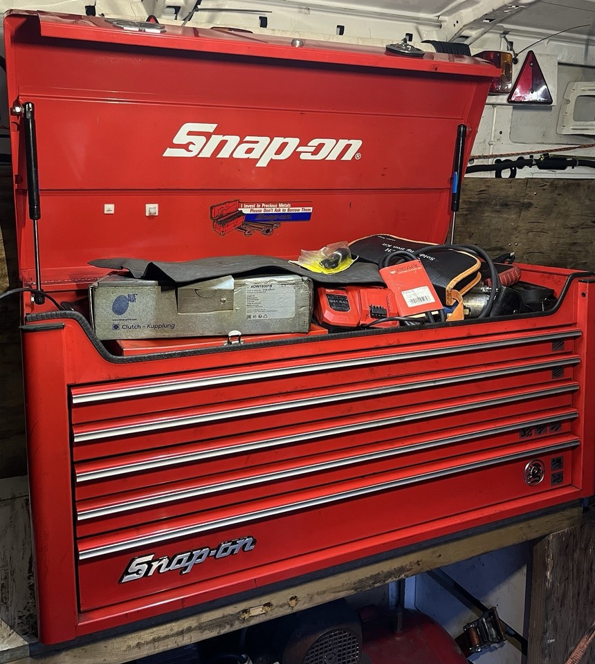 Snap-on 40 Inch Top Chest Tool Box 5 Draws 75th Anniversary Tool Chest ...