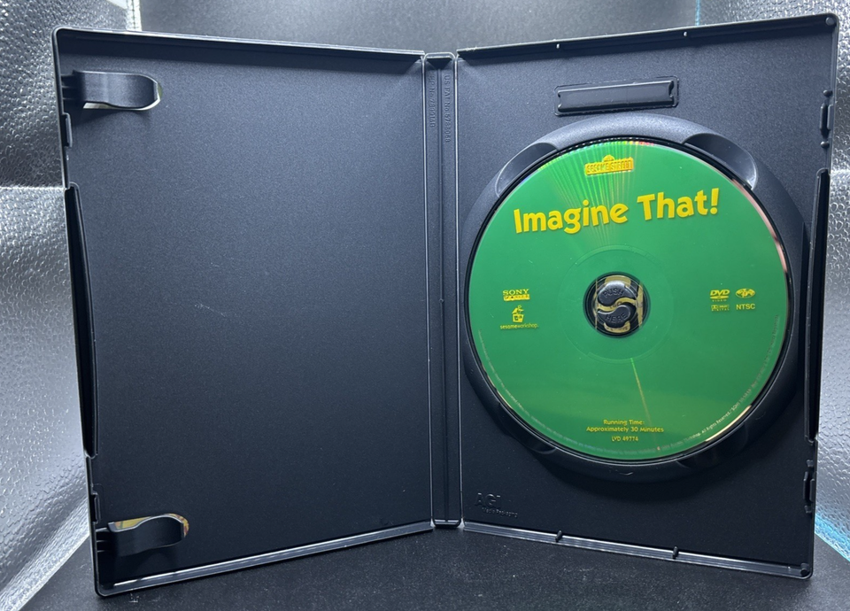 Sesame Street: Imagine That (DVD, 2004) Rare • Authentic • Tested ...